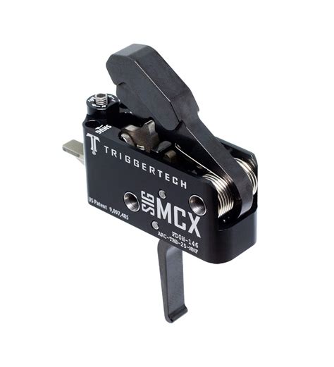 Triggertech Trigger Sig Mcx Adaptable 2 5 5lbs 2 Stage Black Flat Lever Bruno