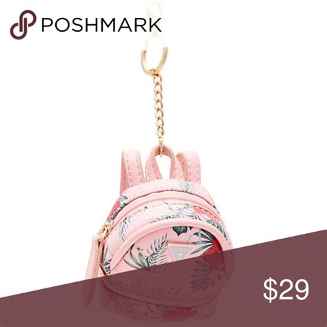 Stylish Mini Backpack Keychain Perfect For Keys Or Bag