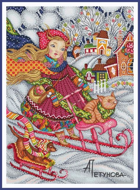 Авторские схемы для вышивания Петунова Анна