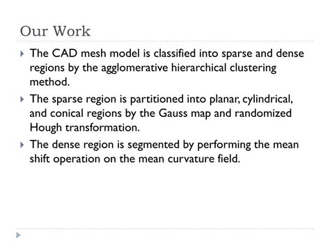 ppt cad mesh model segmentation by clustering powerpoint presentation