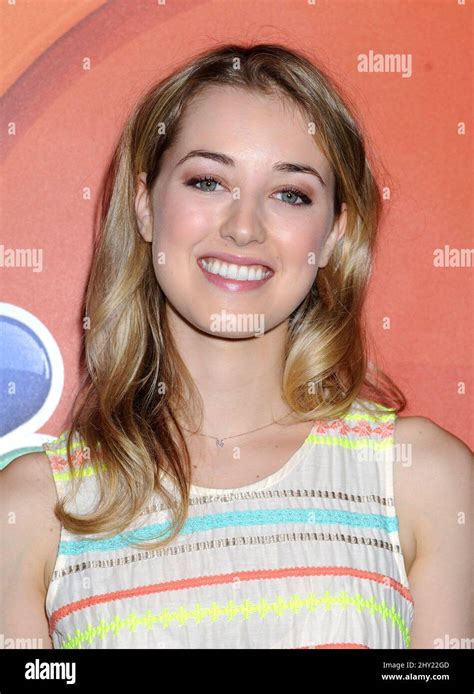 Ella Rae Peck Attending The Nbcuniversal Summer 2013 Tca Press Tour In