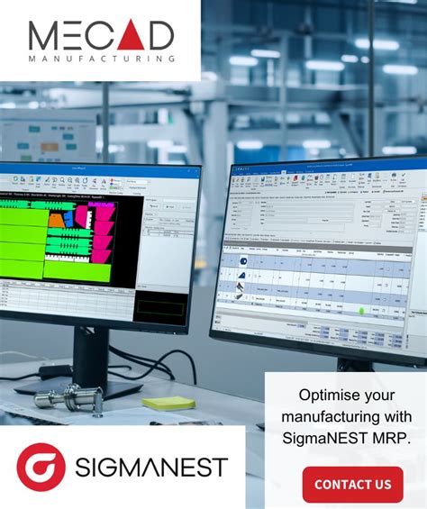 Mecad Manufacturing On Linkedin Manufacturingexcellence Sigmanest