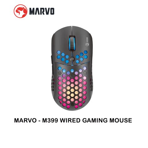 Marvo M399 Wired Gaming Mouse Shopee Malaysia