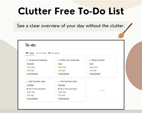 Notion Task Manager With Time Tracking Notion Task Tracker Notion To