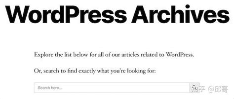 如何在 wordpress 中按类别搜索（最佳方法） 知乎