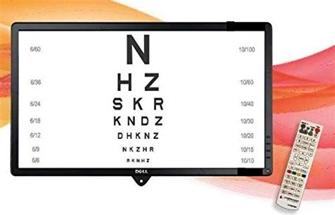 Vision Acuity Digital Chart Visual Color LCD Acuity Chart WantItAll