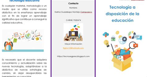 Tecnología Educativa Segundo Presencial Clasificación De La Tecnología