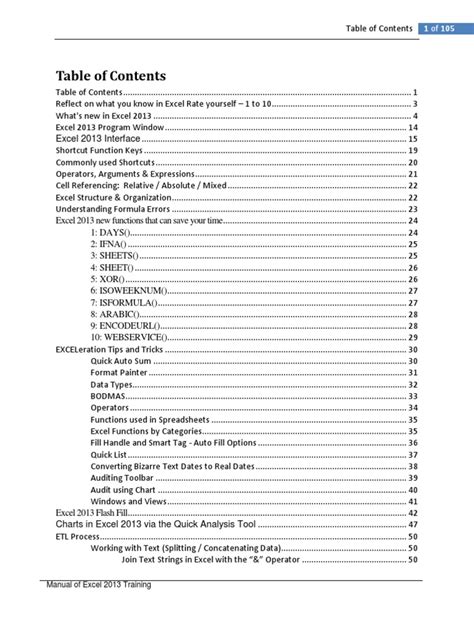 excel 2013 manual pdf microsoft excel spreadsheet