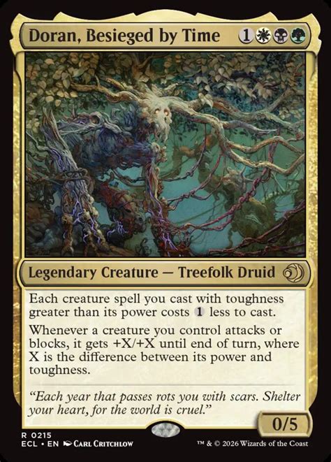 Doran Besieged By Time Deck For Magic The Gathering