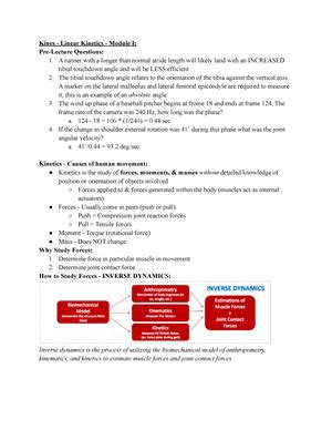 Kines Angular Kinematics Kines Angular Kinematics Pre Lecture Questions At The