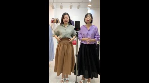 코코벨 라이브 방송 캔디 퍼프 니트 블루린 여름 핀턱 와이드핏 데님 팬츠 체인 벨트 티나 면 반바지 린넨 루즈핏 숏 셔츠 남방 스모크 밴딩 스커트