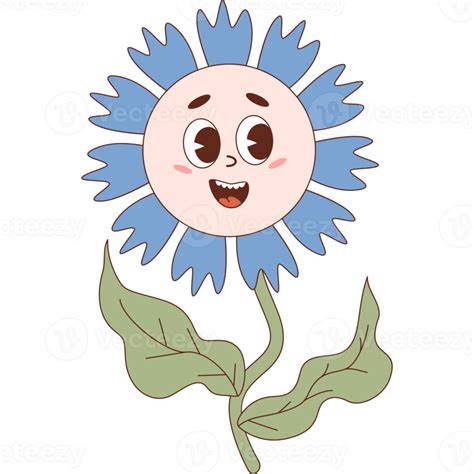 Blue Flower Power 22199361 Png