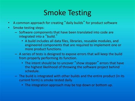 Software Engineering 21 Integration Testing Pptx
