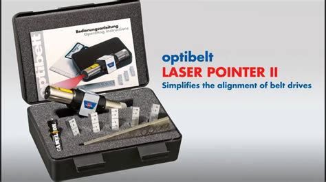 Achieve Precision With Optibelt Laser Alignment Tool