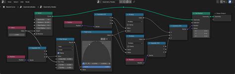 Geometry Nodes How To Round The Profile Of A Sprial Blender Stack Exchange