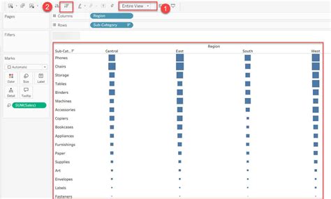 Create Heat Map In Tableau