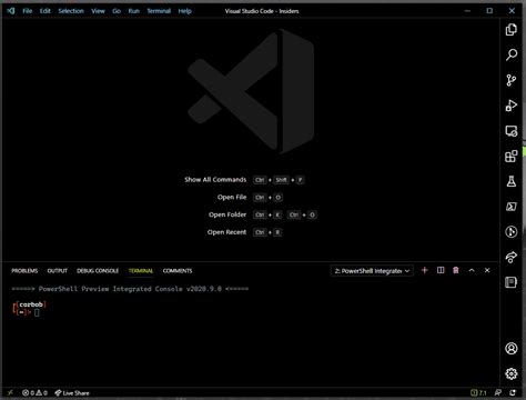 new editorfile filename ps1 fails with exception calling