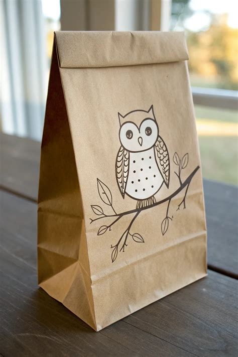 10 Easy Lunch Bag Drawing Ideas Cute Simple Designs Finebrushes