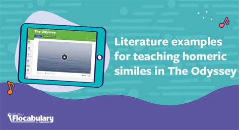 Literature Examples For Teaching Homeric Similes In The Odyssey