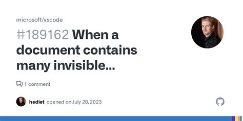When A Document Contains Many Invisible Characters It Is Unclear What