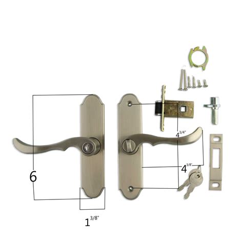 Mortise Handle Set With Key Lock