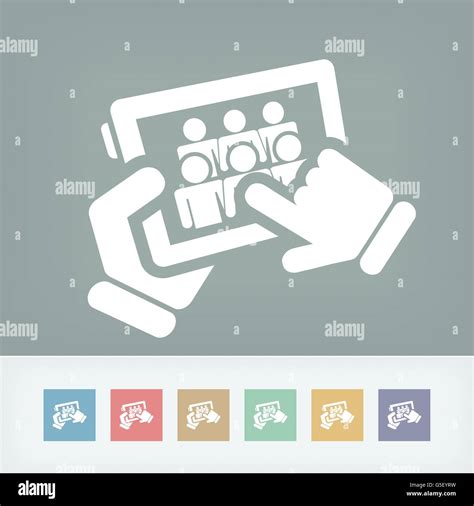 Social Network Connection Stock Vector Image And Art Alamy