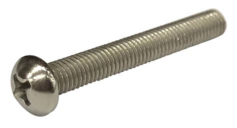 Grainger Approved Machine Screw 10 32 Thread Size 12 In Lg 18 8