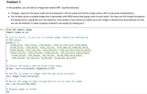 Solved Problem In This Problem You Will Take An Image Chegg