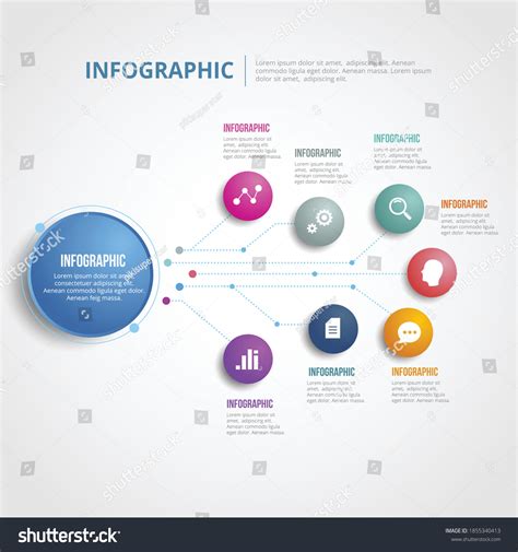 Infographics Element Vector Design Business Concept Stock Vector Royalty Free