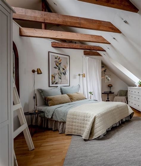 How To Arrange A Bedroom With Slanted Ceilings And Fireplaces Shelly