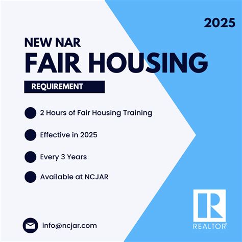 New Nar Fair Housing Requirement North Central Jersey Association Of