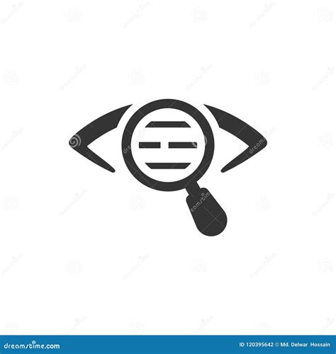 Proofreading Icon Stock Vector Illustration Of Symbol 120395642