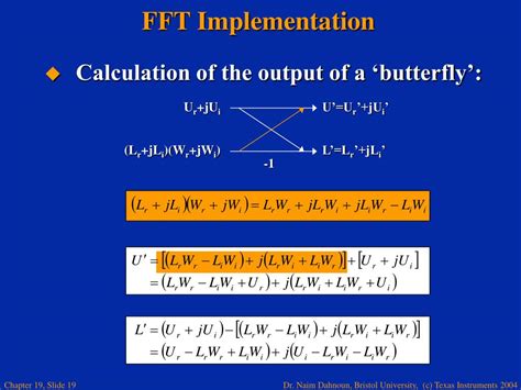 Ppt Chapter Fast Fourier Transform Fft Theory And Implementation Powerpoint