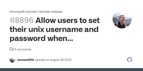 Allow Users To Set Their Unix Username And Password When Installing
