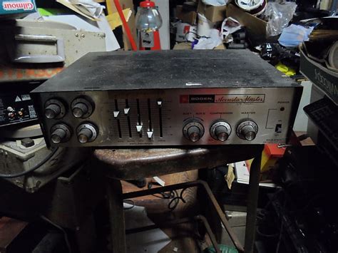 Vintage Bogen Model Ct 100 Acousta Master Reverb