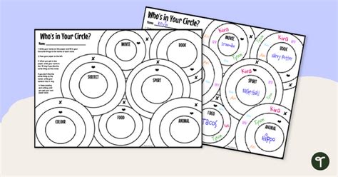 Circle Activity Teach Starter