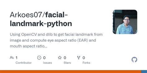 GitHub Arkoes Facial Landmark Python Using OpenCV And Dlib To Get Facial Landmark From