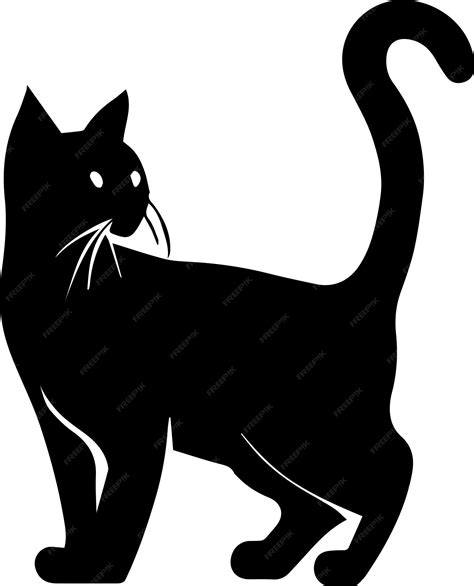 Premium Vector Cat Vector Silhouette 16