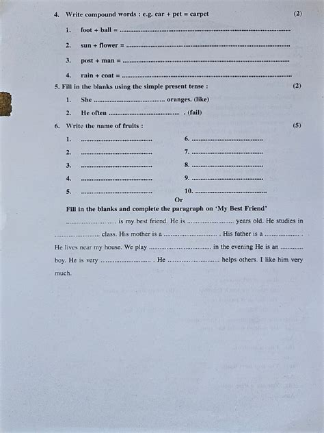 Exam Sample Pdf