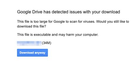 How To Fix Google Drive Detected Download Issues