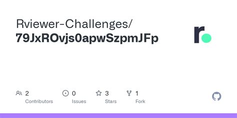 Github Rviewer Challenges79jxrovjs0apwszpmjfp