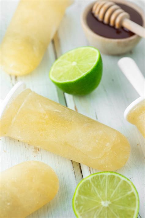 Honey Lime Popsicles Chisel And Fork