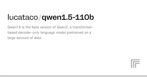 lucataco qwen1 5 110b run with an api on replicate