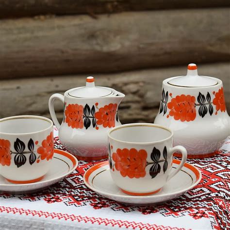 Чайний сервіз Сумський порцеляновий завод вінтаж