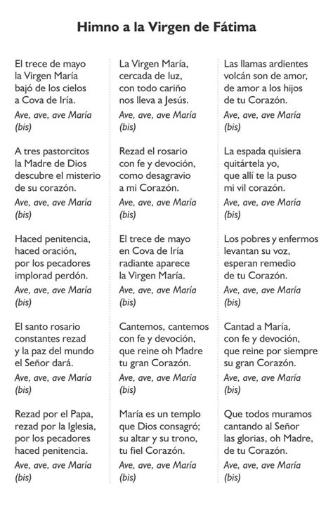 Pin De Mariale Cis En Mar A Sant Sima Cantos Para Rosario Letra De Cantos Catolicos