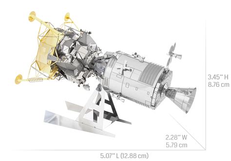 Apollo Csm With Lm Metal Earth Innovatoys