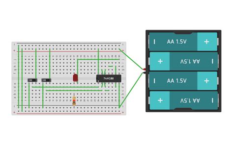 circuit design xor gate tinkercad