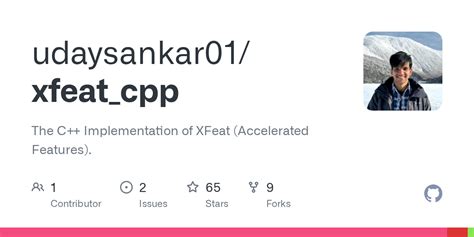 Github Udaysankar Xfeat Cpp The C Implementation Of Xfeat Accelerated Features