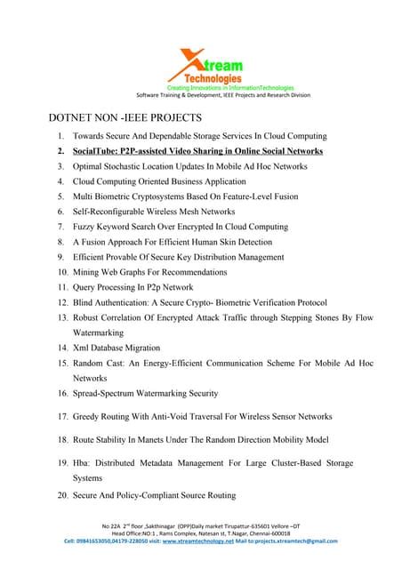 Java Ieee 2015 16 Projects From