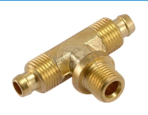 Brass Equal Pu Tee Quick Tee Adaptors Tee Fittings Manufacturer